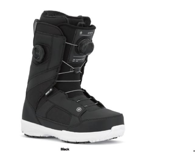 新品未使用 25-26 RIDE BOOTS SYNTH BLACK W24.5cm 即日発送 土日祝発送OK
