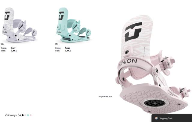 新品未使用 25-26 Union BINDING LEGACY PINK Mサイズ  即日発送 土日祝発送OK