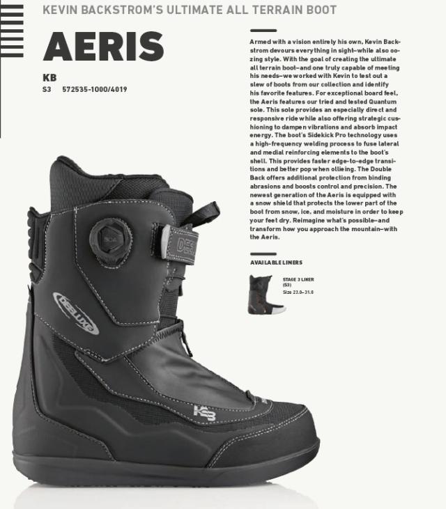 新品未使用 25-26 DEELUXE BOOTS  AERIS S3 KB 23.5CM  即日発送 土日祝発送OK
