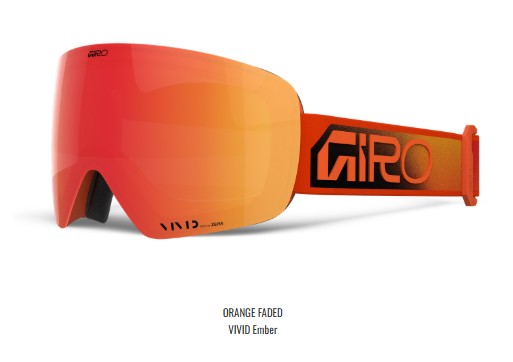 新品未使用 25-26 GIRO GOGGLE CONTOUR ORANGE FADED VIVID Ember  即日発送 土日祝発送OK