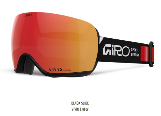 新品未使用 25-26 GIRO GOGGLE ARTICLE II BLACK SLIDE VIVID Ember  即日発送 土日祝発送OK