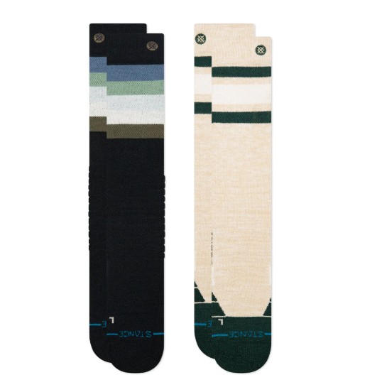 新品未使用 25-26 STANCE SOX MALIBOO MID WOOL  2PACK MULTI M 即日発送 土日祝発送OK