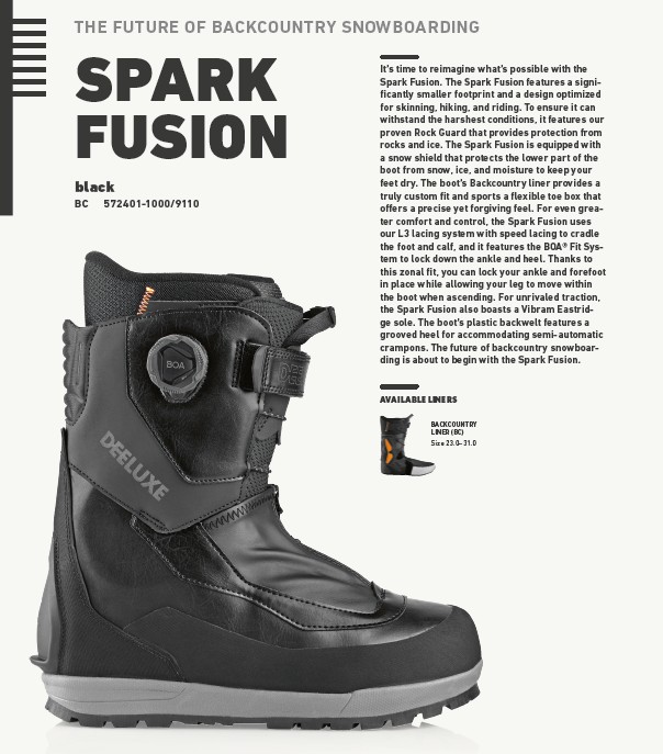 新品未使用 25-26 DEELUXE BOOTS  SPARK FUSION BLACK 25.5cm 即日発送 土日祝発送OK