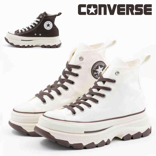 コンバース CONVERSE レディース スニーカー オールスター トレックウエーブ CB HI ハイカット 厚底 シンプル