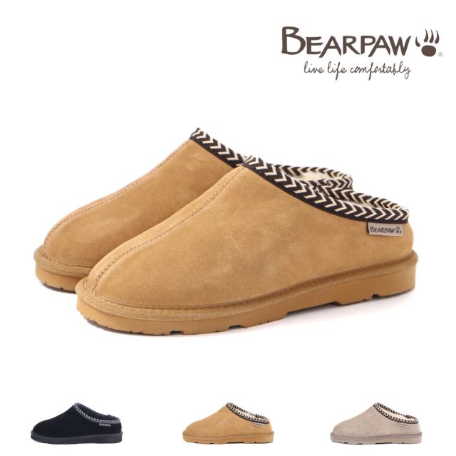 ベアパウ Bearpaw レディース ブーツ タビサ Tabitha 2973W ムートンブーツ ショートブーツ ムートンスリッポン ムートンサンダル 暖かい 撥水 軽い 軽量 正規品