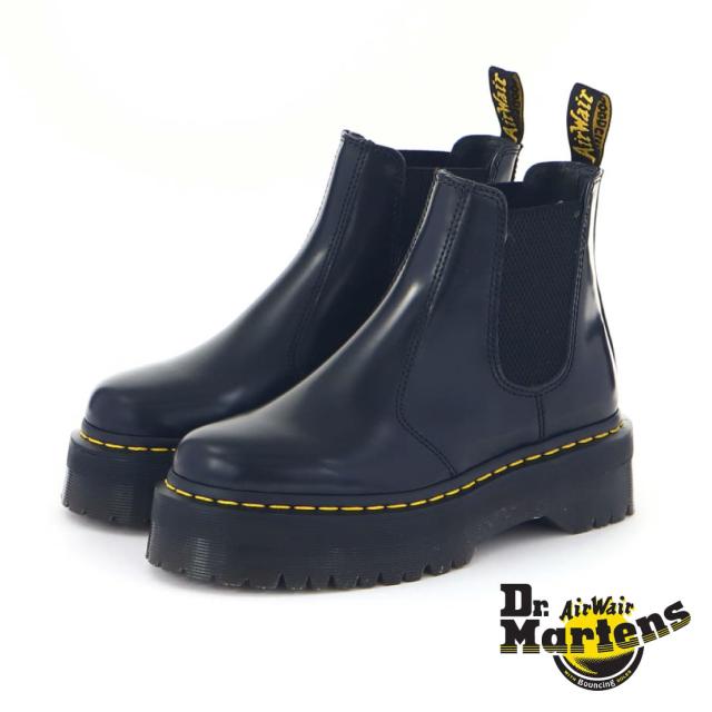 ドクターマーチン Dr.Martens レディース メンズ ブーツ 2976 QUAD チェルシーブーツ 24687001 チェルシーブーツ 厚底 かっこいい 本革 レザー