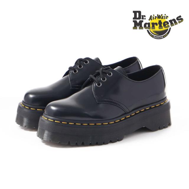 ドクターマーチン Dr.Martens レディース メンズ カジュアルシューズ 1461 クワッド QUAD 3ホール シューズ 25567001 かっこいい レースアップ 本革 レザー マニッシュシューズ 厚底