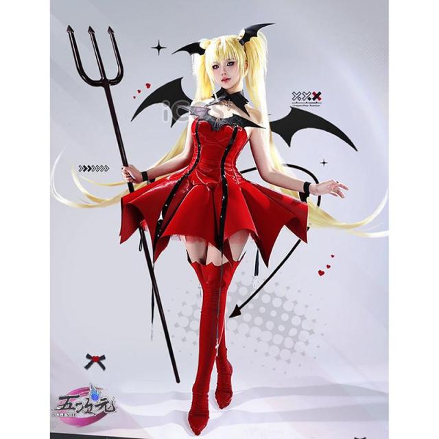 ICOS　しゅごキャラ　コスプレ　ほしな歌唄　悪魔　衣装　※ウィッグ　パニエ　追加可