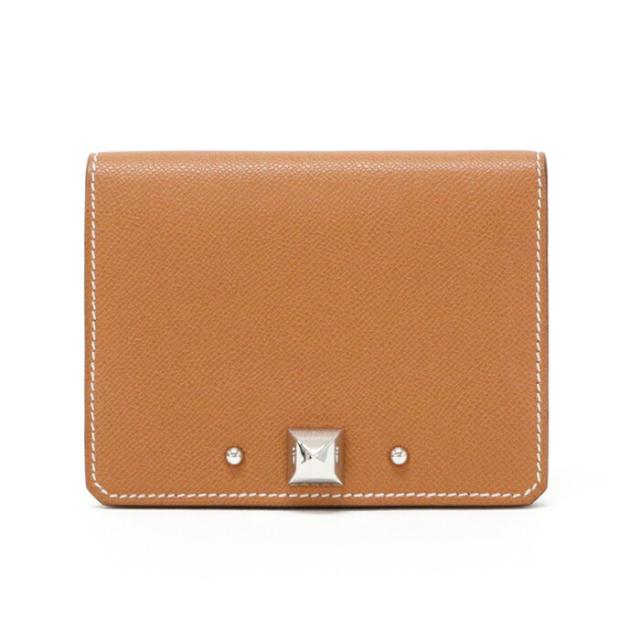 Aランク】 エルメス HERMES メドール カードケース ヴォーマダム