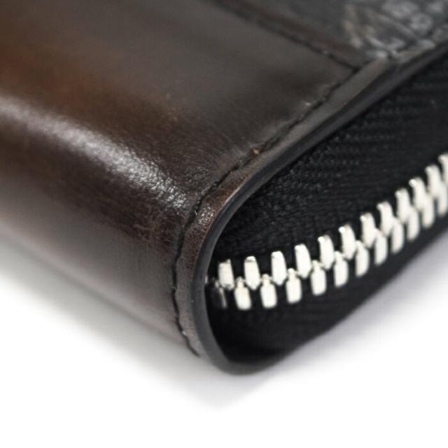 Aランク】 ベルルッティ Berluti イタウバ ラウンドジップ ウォレット
