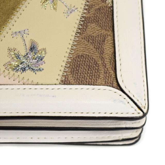 ABランク】 コーチ COACH パッチワーク ライリー レザー / スエード