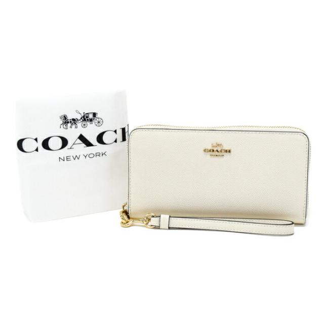 コーチ COACH C3441 ロングジップウォレット 長財布 レディース 中古