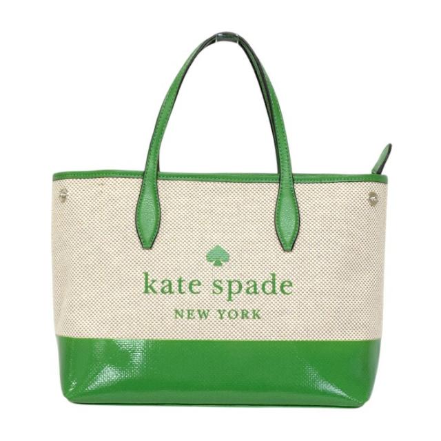 ABランク】 ケイトスペード kate spade トートバッグ キャンバス