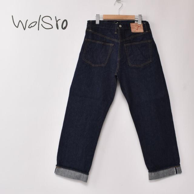 ★30％OFF SALE！ウォルスロウ (オアスロウ) / バックワードジーンズ デニムパンツ