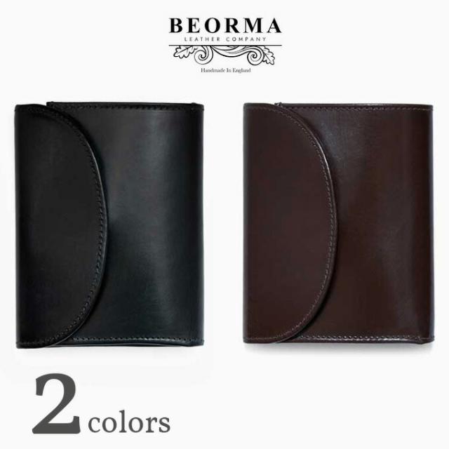 ベオーマレザーカンパニー / 三つ折りウォレット 財布 全2色 (BLACK・DARK BROWN)