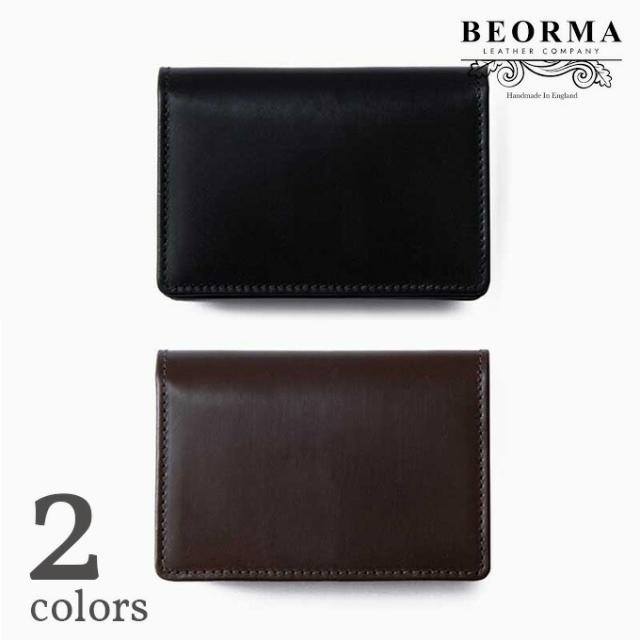 ベオーマレザーカンパニー / 名刺入れ 全2色 (BLACK・DARK BROWN)