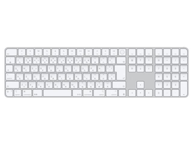 【新古品】Apple Magic Keyboard テンキー付き (JIS) MXK73J/A [ホワイト]【お取り寄せ商品（３週間から４週間程度での入荷、発送）】