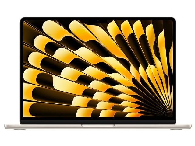 【新古品】Apple MacBook Air 13.6インチ M4 MW0Y3J/A スターライト【お取り寄せ商品（３週間から４週間程度での入荷、発送）】