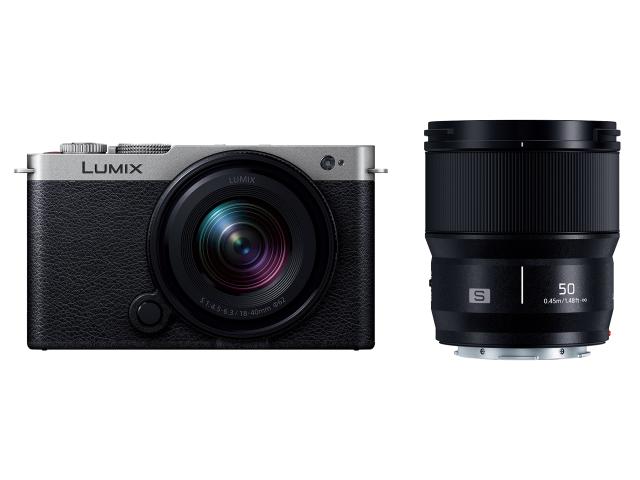 Panasonic LUMIX DC-S9W-S ダブルレンズキット [ダークシルバー]【お取り寄せ（5週から7週程度見込み）での入荷、発送】