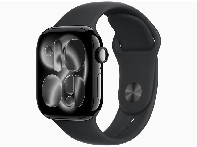 【新古品】Apple Watch Series11 GPS 42mm MEQT4J/A JB ブラックスポーツバンド S/M【お取り寄せ商品（３週間から４週間程度での入荷、発送）】