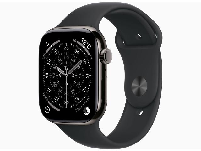 【新古品】Apple Watch Series11 セルラー 46mm MFD24J/A STTiケース BKスポーツバンド M/L【お取り寄せ商品（３週間から４週間程度での入荷、発送）】
