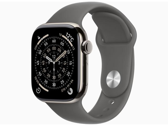 【新古品】Apple Watch Series11 セルラー 42mm MF8N4J/A NTiケース SGスポーツバンド M/L【お取り寄せ商品（３週間から４週間程度での入荷、発送）】