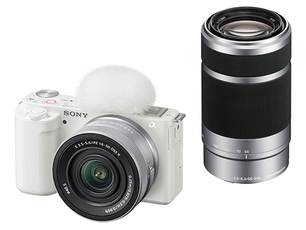 SONY VLOGCAM ZV-E10X ダブルズームレンズキット [ホワイト]【お取り寄せ（5週から7週程度見込み）での入荷、発送】