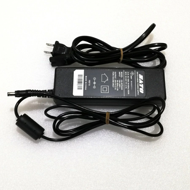 【純正品】SATO AC ADAPTER 3A-607DA24 24V~2.7A 外径約5.5mm 内径約2.5mm 動作保証 L ...