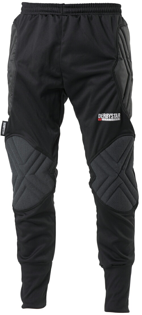 DERBYSTAR ダービースター キーパーパンツ CHRIS パッド付き ブラック GKパンツ GKウェアー ゴールキーパー キーパー ゴールキーパープラクティスパンツ プラパン ゲームパンツ ハーフパンツ ユニフォーム パッド付 サッカー フットサル