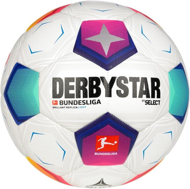 DERBYSTAR ダービースター ブンデスリーガ ブリラント レプリカ 4号軽量球 350g DUAL BONDED製法 小学生 REPLICA Light BUNDESLIGA サッカーボール サッカー ボール ジュニア キッズ 小学校 トレーニング キック 練習 軽量球 育成球 4号球 4号