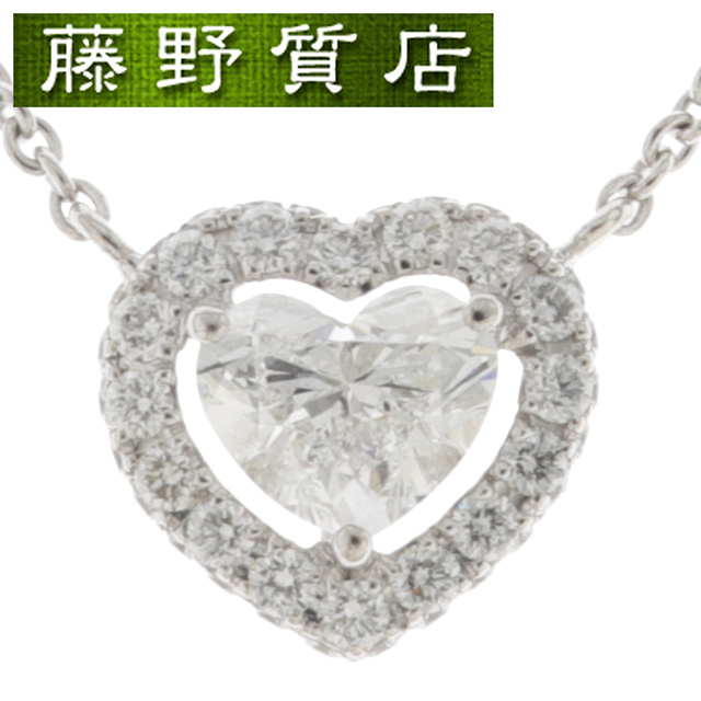 （新品仕上げ済）グラフ GRAFF コンステレーション ハート シェイプ ネックレス K18 WG × ダイヤ 0.53-E-VVS1-Ex-None GIA 証明書 8648 の通販はau ...
