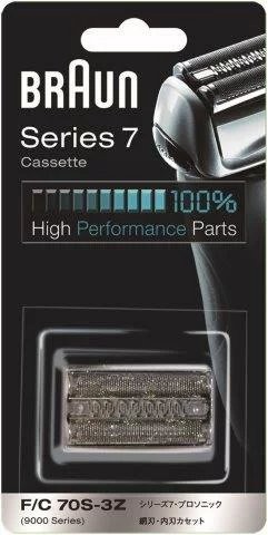 BRAUN ブラウン 正規品 FC70S3Z カセットタイプ交換用替刃 シリーズ7、プロソニック シルバー F/C 70S-3Z
