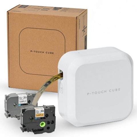 brother ブラザー ラベルライター ピータッチ キューブ PT-P710BT (3.5mm~24mm幅/TZeテープ) PT-P710BT