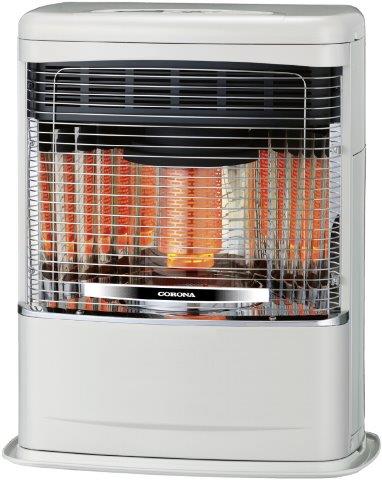 CORONA コロナ FF式石油暖房機(輻射型)ミニパル トップクール 木造14畳まで /コンクリート23畳まで ホワイト FF-VT5524P-W