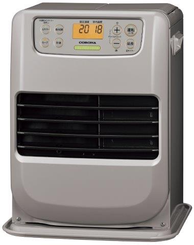 CORONA コロナ 石油ファンヒーターミニタイプ 木造7畳まで /コンクリート9畳まで グレイッシュベージュ FH-M2524Y-C