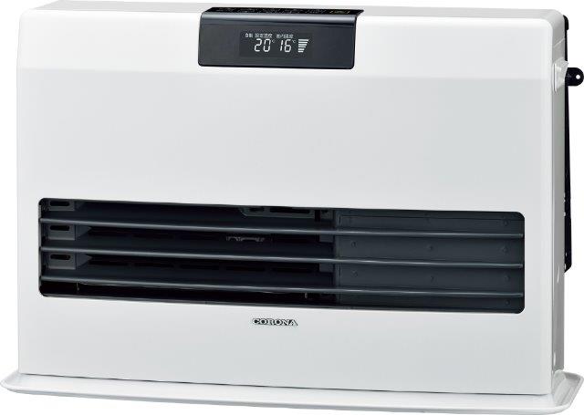 CORONA コロナ FF式温風ヒーター ビルトインタイプ 木造14畳まで /コンクリート22畳まで ホワイト FF-WG52SJ-W