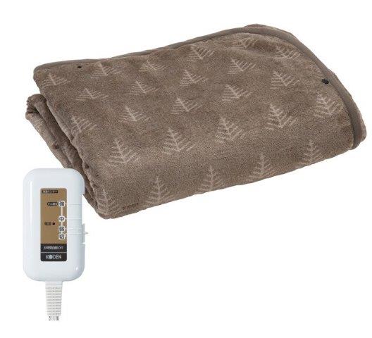広電 KODEN コウデン 電気ひざかけ ホットローブタイプ 140サイズホットローブ グレイジュ/ツリー柄 CWN142G-HK