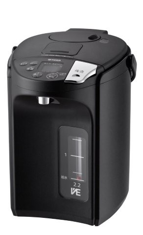 TIGER タイガー 電気ポット 2.2L アーバンブラック 19 PIS-G220KE
