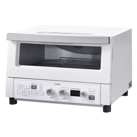 TIGER タイガー コンベクション オーブントースター やきたて マットホワイト KAV-A130WM