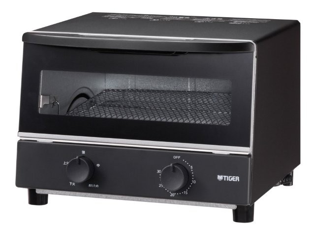 TIGER タイガー オーブントースター マットブラック KAK-G102KM