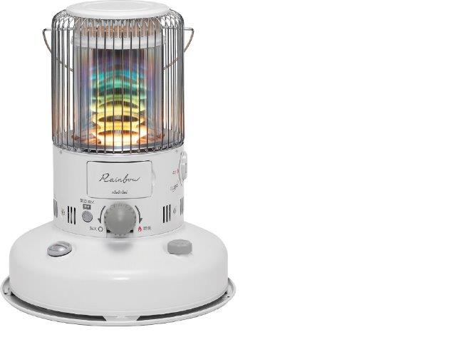 TOYOTOMI トヨトミ 石油ストーブ 電池レスレインボー RB-G2524-W