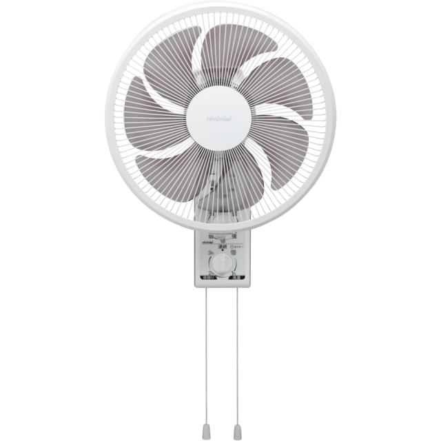 トヨトミ 壁掛け扇風機 FW-3024 ホワイト ACモーター メカ式 JANコード 4963505218645