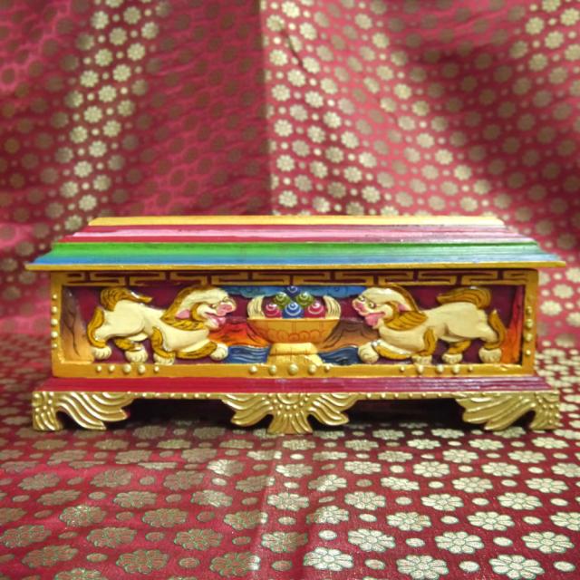 チベットのお香たて  チベット香炉 サイズ特大 一点物 写真の商品をお届けします 1個1個すべて手作りのインセンスホルダー インド香やネパール香、チベット香などに  お香立て