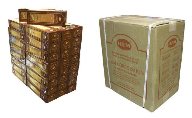 お香 チャンダン香 スティック HEM CHANDAN インセンス インド香 アジアン雑貨 300箱セット 送料無料 1箱当たり70円