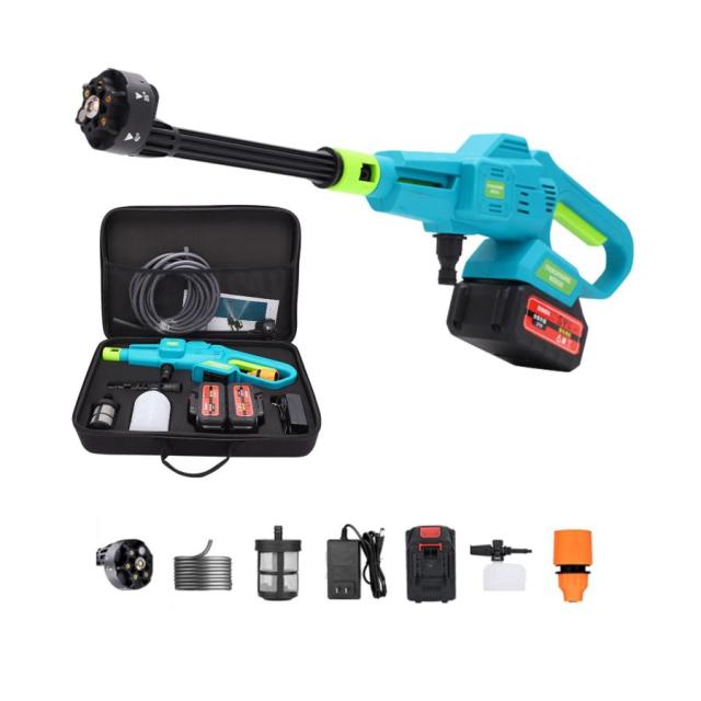 [強化版]高圧洗浄機 コードレス高圧洗浄機 充電式高圧洗浄機 コンパクト洗浄機 軽量 最大吐出圧力5MPa