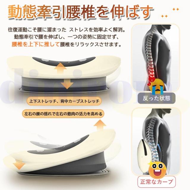 腰マッサージャー 肩こり 首 充電式 腰マッサージ器 3つモード+3つ温熱