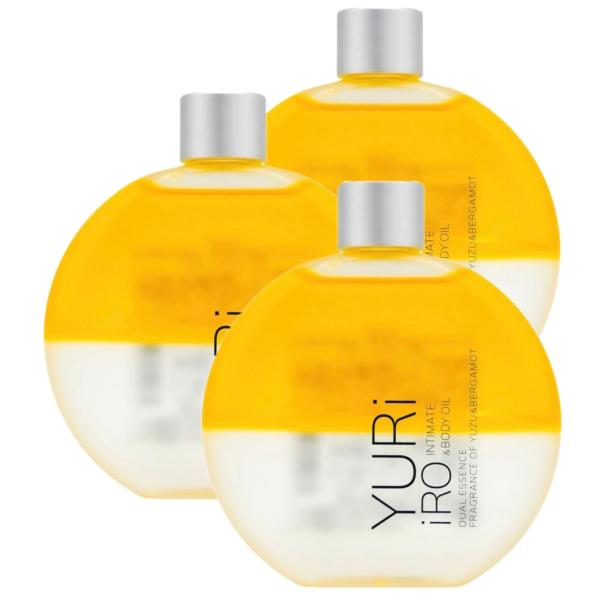 ３個 ユリイロ イエロー YURiiRO インティメイト＆ボディオイル ユズ＆ベルガモット 100mL ボディオイル 日本製 デリケート デリケートゾーン ゆりいろ