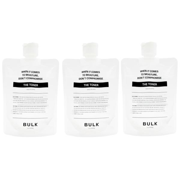 【トナー3袋】バルクオム 化粧水 メンズ THE TONER ザ トナー BULK HOMME プレゼント ギフト まとめ買い おしゃれ