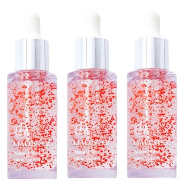 3本 リアラスター ナチュラルビオグロウセラム 美容液 27ml LIALUSTER
