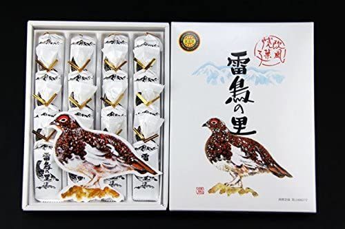 （1ケース＝30箱セット）田中屋 雷鳥の里16枚入×30箱セット（AS）（代引不可）（沖縄・離島への発送は不可）